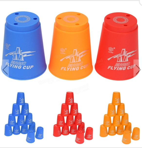 TripleClicks.com: 12Pcs Quick Speed Stacker Cups Fast Stacking Stacks ...