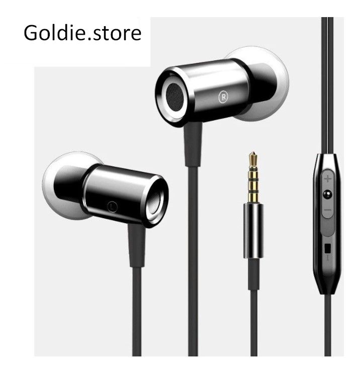 TripleClicks.com: Metal Magnetic Wired Stereo in-Ear Earphones (4 colors)