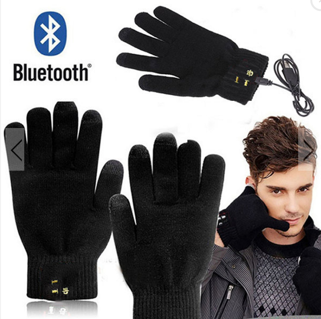 TripleClicks.com: Winter Smart Bluetooth Gloves Touch Screen Mobile ...