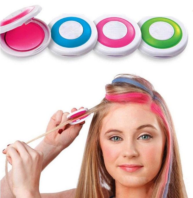 TripleClicks.com: DIY Temporary Hair Color Chalk