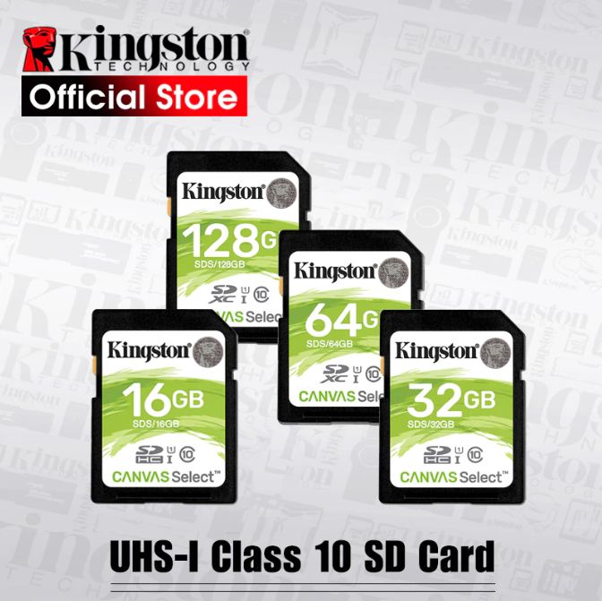 TripleClicks.com: Kingston SD Card (32GB 64GB 128GB)