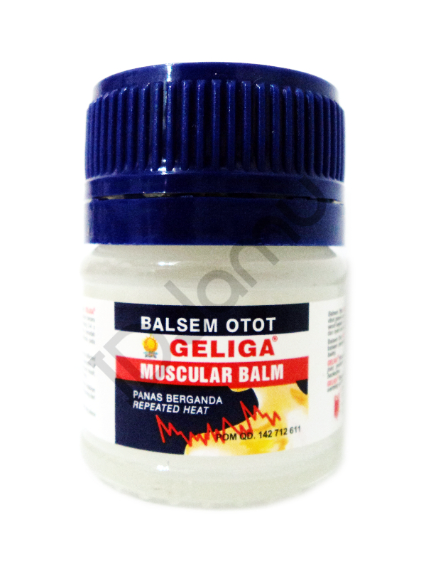 TripleClicks.com: GELIGA MUSCULAR BALM MUSCLE PAIN RELIEF REPEATED HEAT ...
