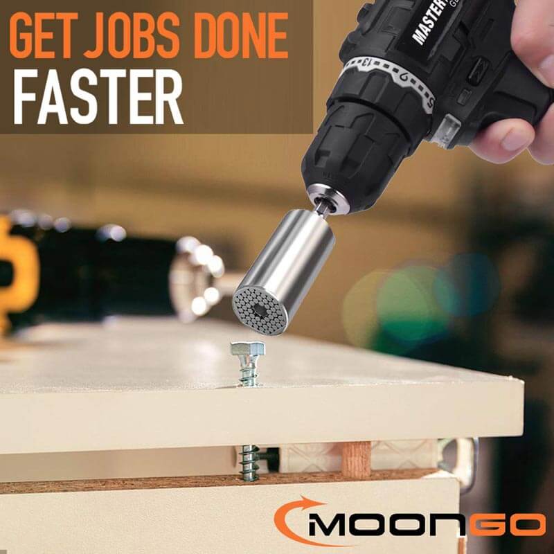 TripleClicks.com: Moongo Universal Socket Set (7mm-19mm)