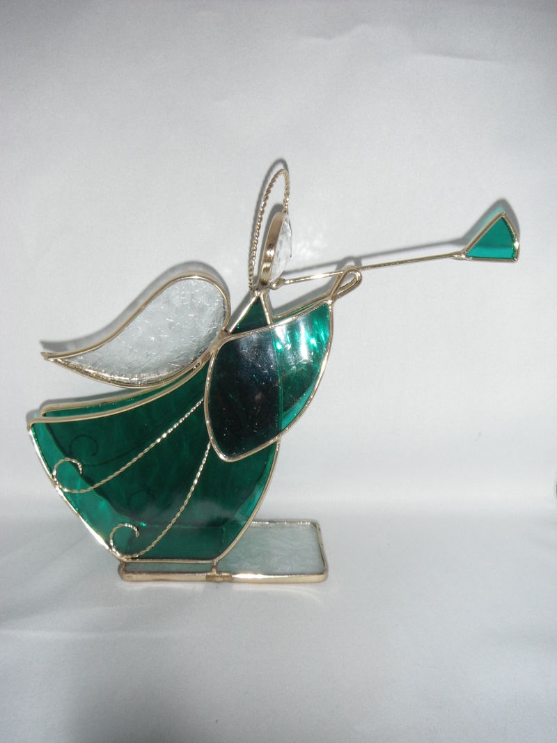 TripleClicks Stained Glass Angel TripleClicks Stained Glass Angel