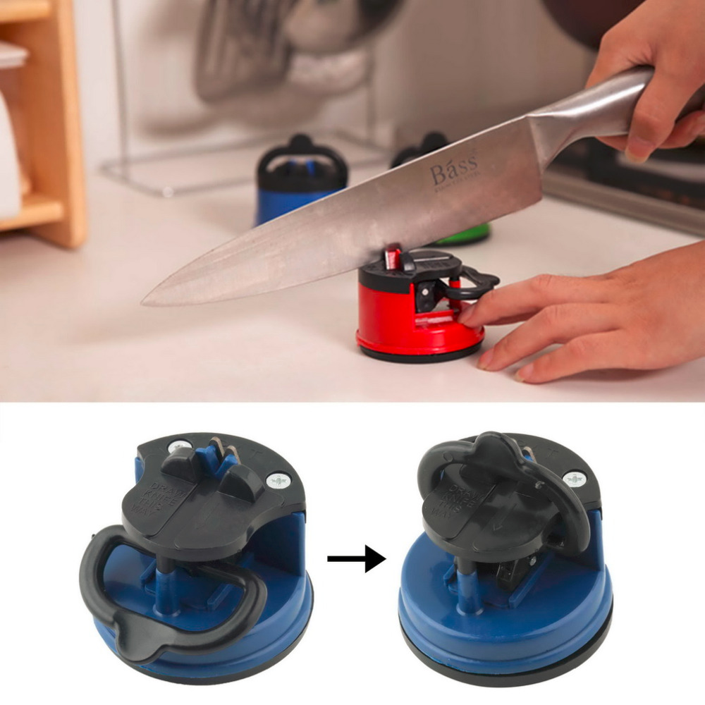 Blue Steel Knife Sharpener With Suction Pad $4.99 free shipping – Fahmi ...