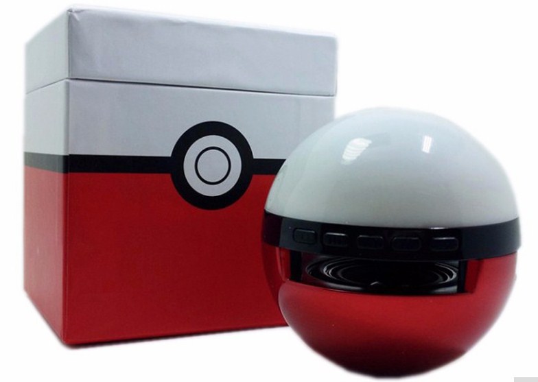 TripleClicks.com: Pokemon Go Pokeball Mini Portable Bluetooth Wireless ...