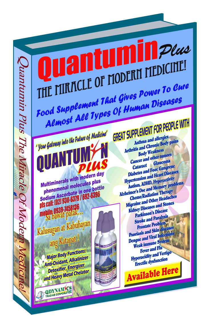 TripleClicks.com: QUANTUMIN PLUS THE MIRACLE OF MODERN MEDICINE!
