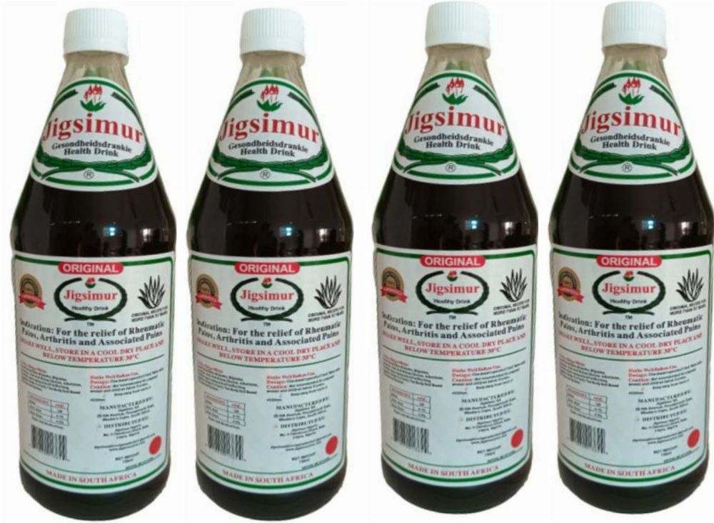TripleClicks.com: Jigsimur Natural Health Drink 750ml Aloe Ferox, 4 ...
