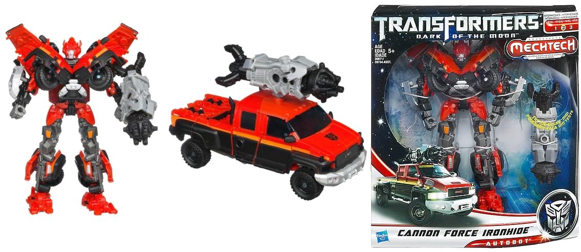 TripleClicks.com: transformers mechtech cannon force ironside collection