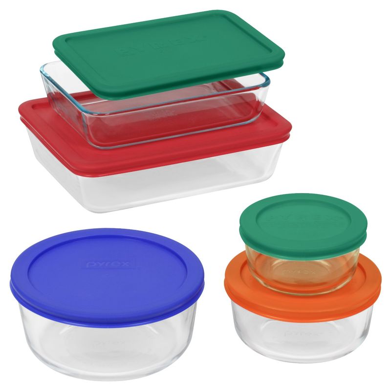 TripleClicks.com: Storage Bowls, Pyrex 10-Piece Set